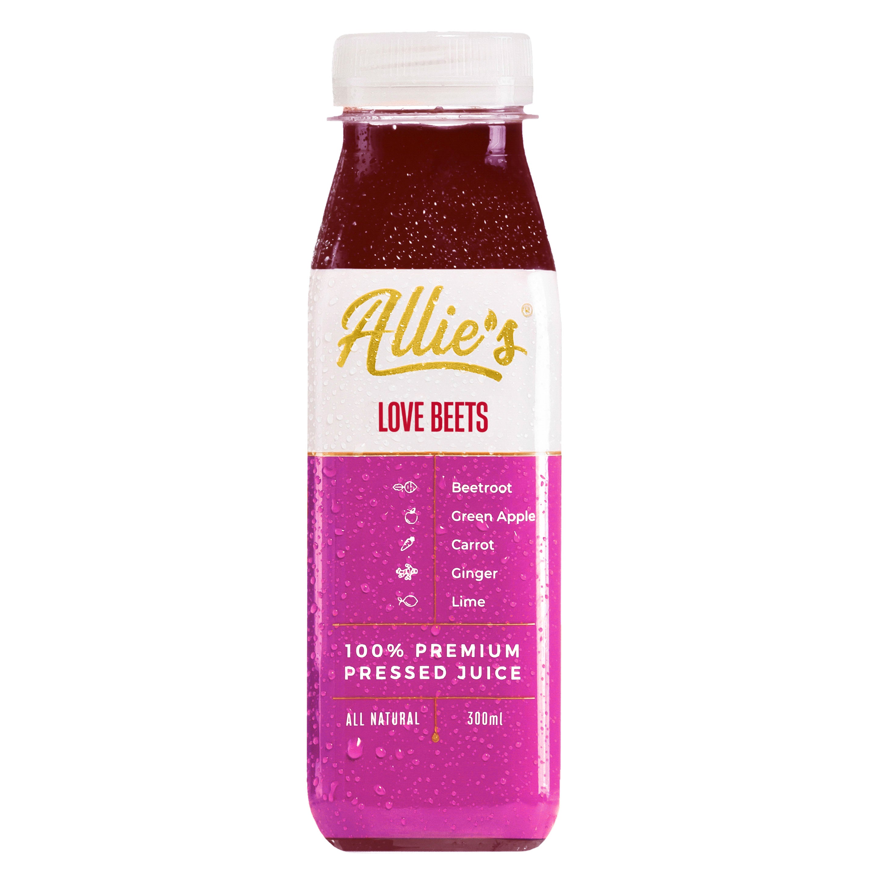Allie's Love Beets 300mL (8 Pack) Cold Pressed Juice – Allie's Cold ...